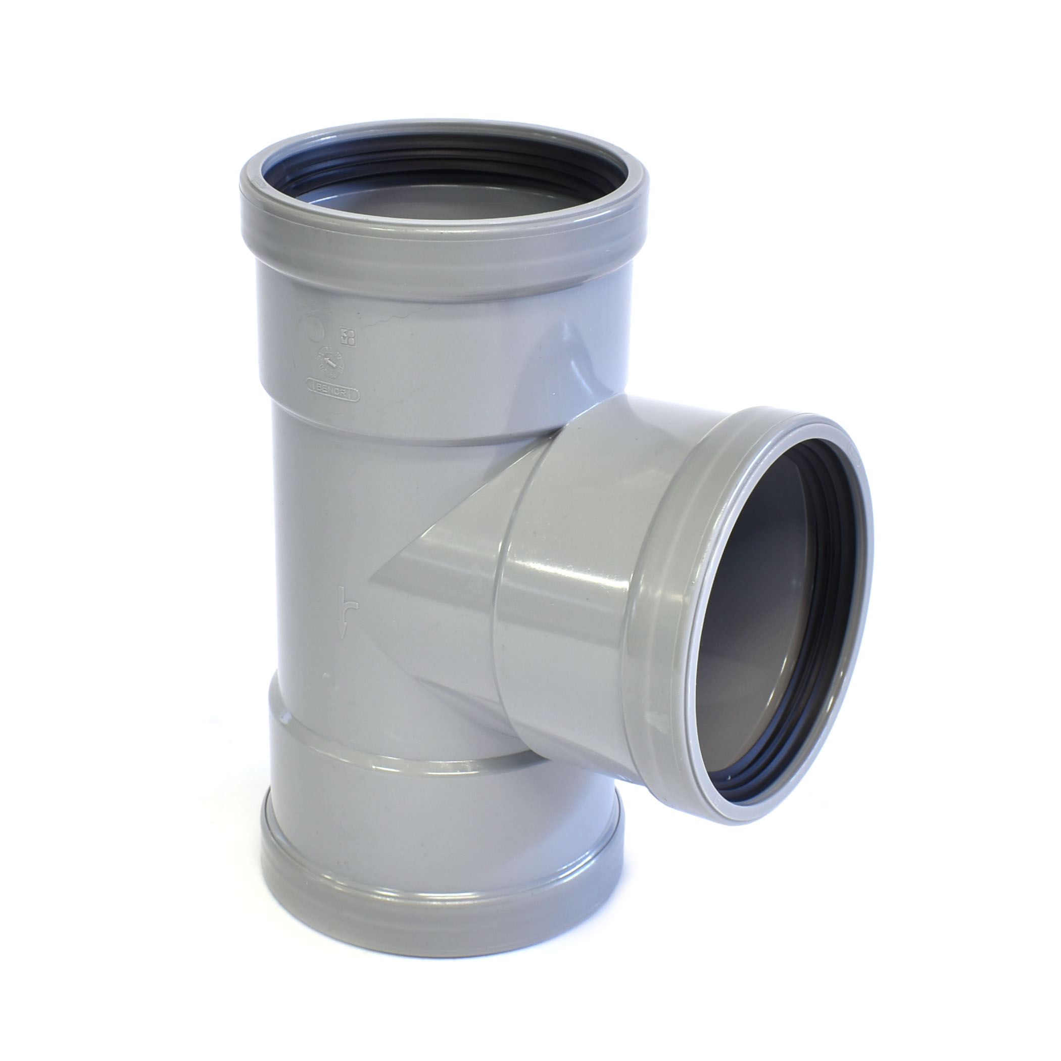 T-stuk PVC 87.5GR 315 x 125 x 315 mm MMM - PVC Manchet Hulpstukken SN4